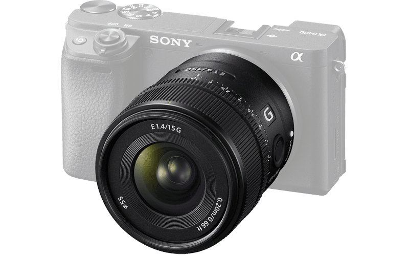 Sony E 15 mm F1.4 G