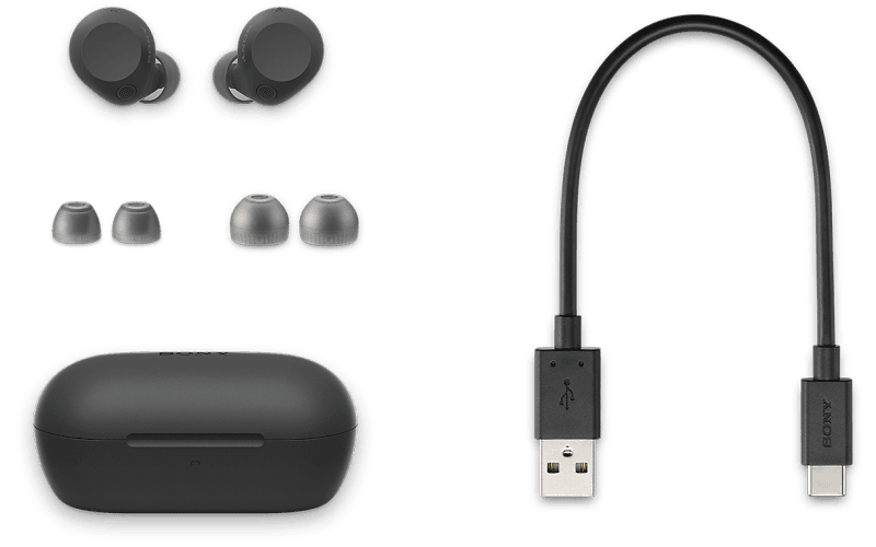 WF-C710N Truly Wireless Noise Cancelling Earbuds - Black