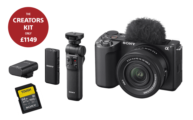 Sony Centre UK - ZVE10 II Advanced Creators Kit contains GPVP2BT ...